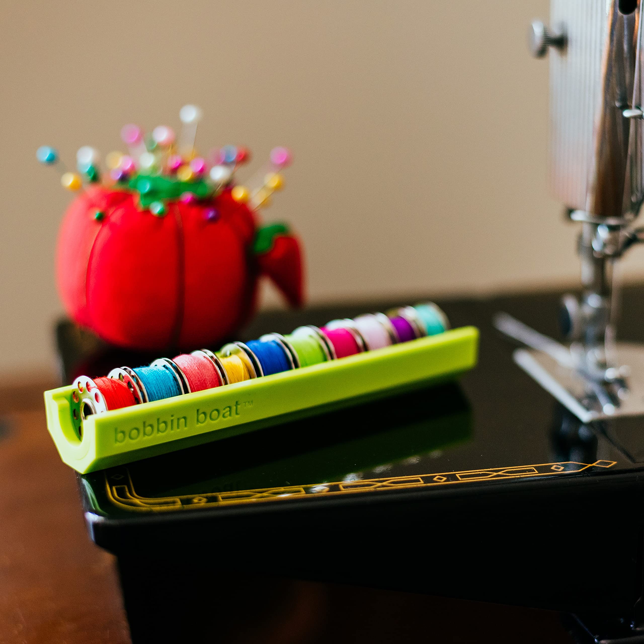 Day 8's gift is a Bobbin Boat!